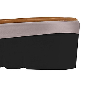 HunYUN 2019 New Women Thick Bottomed Sandal Shoes Wedge Heel Sandals Clip Toe Summer Beach Shoes