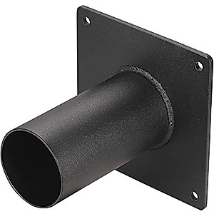 Straight Arm Wall Mount Bracket for Slip Fit Lights (2 3/8inch), Slip Fitter Tenon Adapter