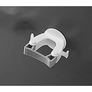 Little Dreams Products Wall Mounted Commercial Organizer Storage Holder for Garden Tools, Kitchen, Garage, Laundry, Mop Handles Broom Holder Set of 4