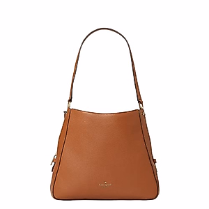 Kate Spade Leila Medium Triple Compartment Shoulder Bag (Warm Gingerbread)