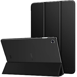 MoKo Case Fit Samsung Galaxy Tab S5e 2019, Ultra Thin Slim Shell Trifold Stand Cover with Frosted Back with Auto Wake and Sleep for Galaxy Tab S5e SM-T720/SM-T725 2019 Tablet - Black