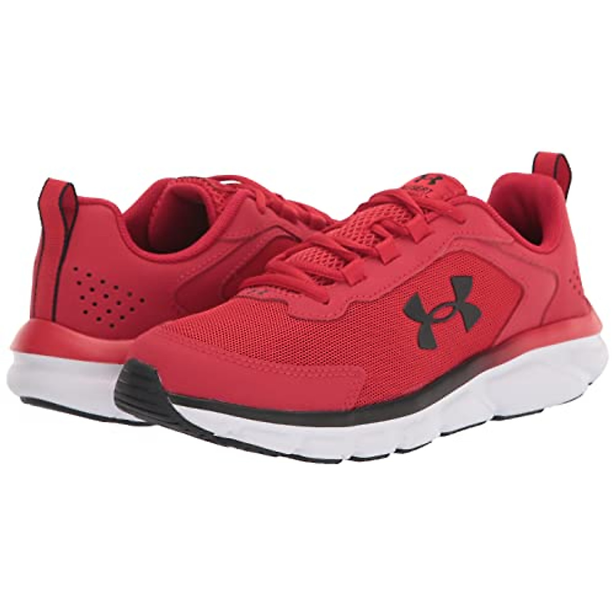 Under Armour Boys' Big Kid Grade-School Assert 9, Red, 6