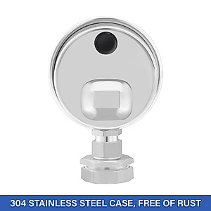 MEASUREMAN Stainless Steel Pressure Cooker Gauge_All Series (Accessory, Pressure Gauge - Fits 37 Quart)