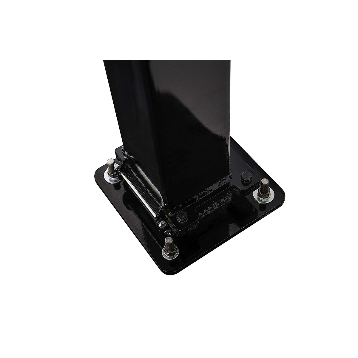 Goalsetter MVP 72" Glass In-Ground Height Adjustable Basketball Hoop System with Collegiate Breakaway Rim