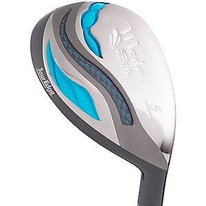 Tour Edge Moda Silk Womens Golf Set-Black-LT Blue-RH, Regular (SJSRGL11.B)