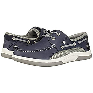 Margaritaville Men's Steady Boat Shoe, Navy, 11 Regular US