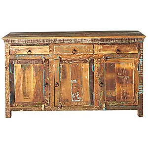 Coaster Furniture 3-Door Accent Cabinet Reclaimed Wood 950367