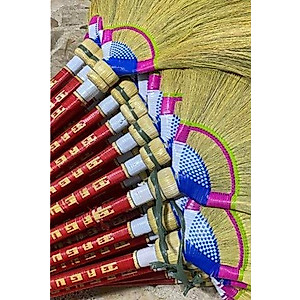 Handheld Whisk Broom - Walis Tambo Made in The Philippines - Made with Materials from The Philippines - Handy and Durable for Your Household Cleaning Needs