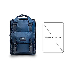 Doughnut Travel Laptop Backpack, Slim Durable Daypack Backpacks, Water Resistant Computer 16L Bag for Men & Women Fits 14 Inch Notebook(SK STARRY)