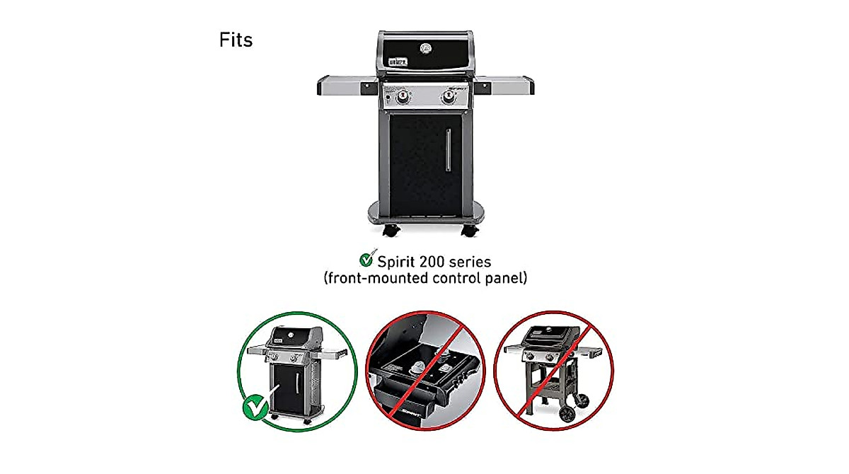 Hisencn Stainless Steel Burner & Igniter Kit for Weber Spirit 210