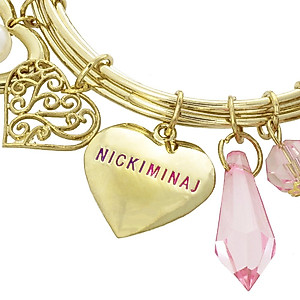 Nicki Minaj Heart Charm Bracelet
