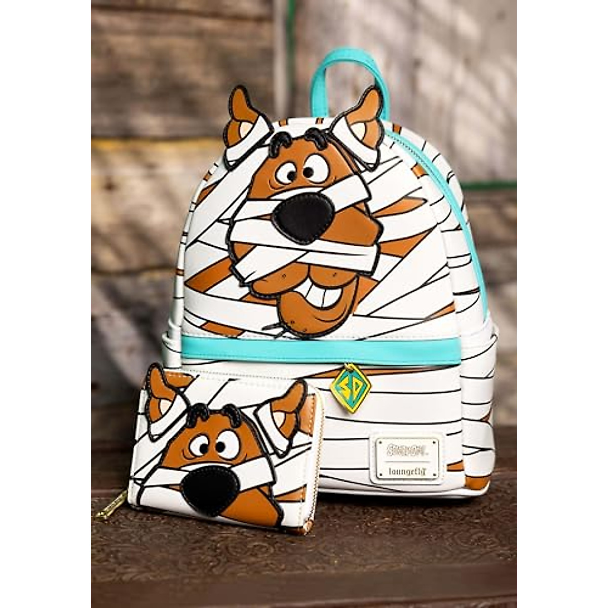 Loungefly Scooby-Doo Mummy Cosplay Zip Around Wallet