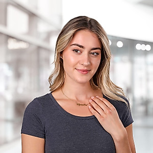 Sorority Shop Kappa Delta Necklace — Retro Font Design with 18K Gold Plating, Kappa Delta Gifts for Women