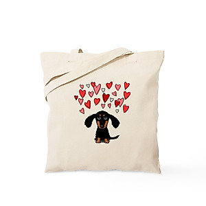 CafePress Cute Dachshund Tote Bag Canvas Tote Shopping Bag