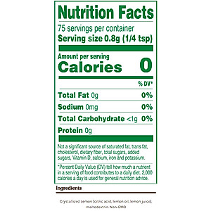 True Lemon Two Pack - Lemon Shaker and Lime Shaker, Powder