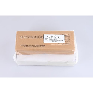 Fiber Optic Power Meter with 30KM Aluminum Visual Fault Locator FC-LC Adapter Fiber Optic Cable Tester Test Test Tool for CATV Telecommunications Engineering Maintenance