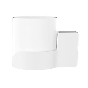For TP Link Deco X20 /X50 /X55 /X60 / Deco Mesh Home WiFi 6 System Simple and Robust Wall Mount Stand Mount TP Link Deco X20/X50/X55/X60/Deco Mesh Holder with Cable Management (White, 2 PCS)
