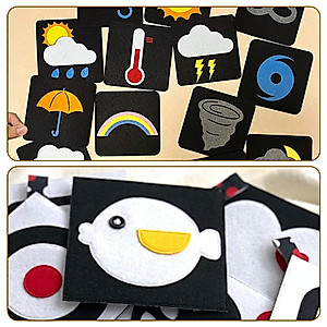 Mozeat Lens Black Felt Fabric, 10 Pcs 11.8 * 7.9 Inch Felt Sheets for Crafts, 1mm Thick Hard Fabric Skin Felt, Stiff Felt Sheet Felt Squares Material for DIY Projects Craftwork Patchwork Decoration