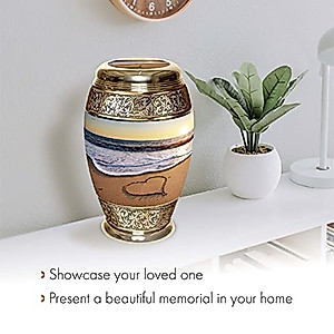 Endless Summer Urn Sunset Urns for Ashes Adult Male Large XL or Small Cremation Urns for Adult Ashes for Burial, Niche or Home Urns for Human Ashes Adult Female