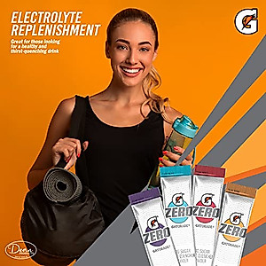 Gatorade Zero - Gatorade Powder - Gatorade Zero Powder Packets - Gatorade Powder Packets - Gatorade Packets - Gatorade Powder Zero - Gatorade Zero Sugar - Gatorade Powder Mix Variety - Dean Products