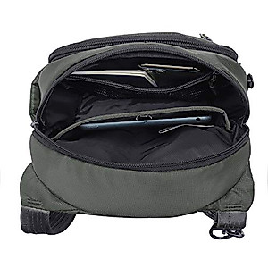 Travelon Anti-Theft Active Tour Bag, Charcoal, 9 x 11 x 3.5