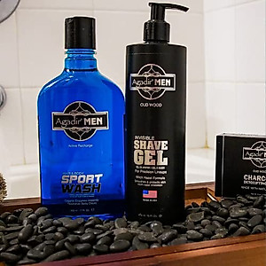 AGADIR MEN Invisible Shave Gel, 16 fl. oz.