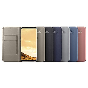 Samsung LED View Case for S8 Plus - Gold,EF-NG955PFEG