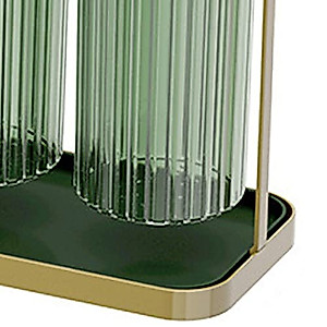 Generic Kitchen Utensil Holder Spoon Fork Holder Cutlery Holder Cutlery Storage Organizer Caddy Silverware Organizer Drying Rack Chopsticks Holder, Green