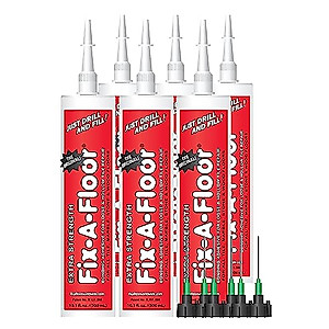 The Original Award Winning Fix-A-Floor Micro Syringe Adapter Pro Pack (6) For Loose & Hollow Flooring Repair. The Micro Syringe Injector should only be used in grout lines less than 1/8”