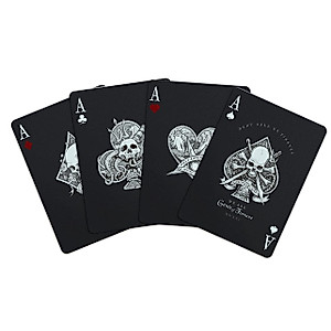Gents of Fortune Playing Cards Black Flag Edition Waterproof Gent Supply