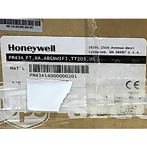 Intermec PM43A14000000201 Series PM43 TT Desktop Printer, 203 DPI, Touch Interface, WiFi A/B/G/N, Serial, USB, Ethernet, Fixed Hanger, US Power Cord