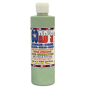 Gord's Aluminum-Chrome-Metal/Cleaner-Polish-Sealer/All in ONE 16 OZ