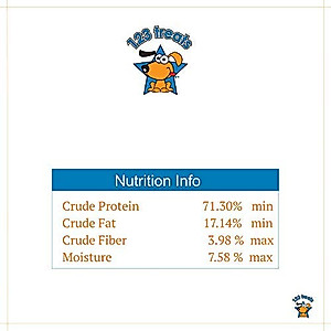 123 Treats Lamb Ear Dog Chews Treat - from Free Range Lambs | All Natural Premium Dog Treats for Your Dog (10 Count)