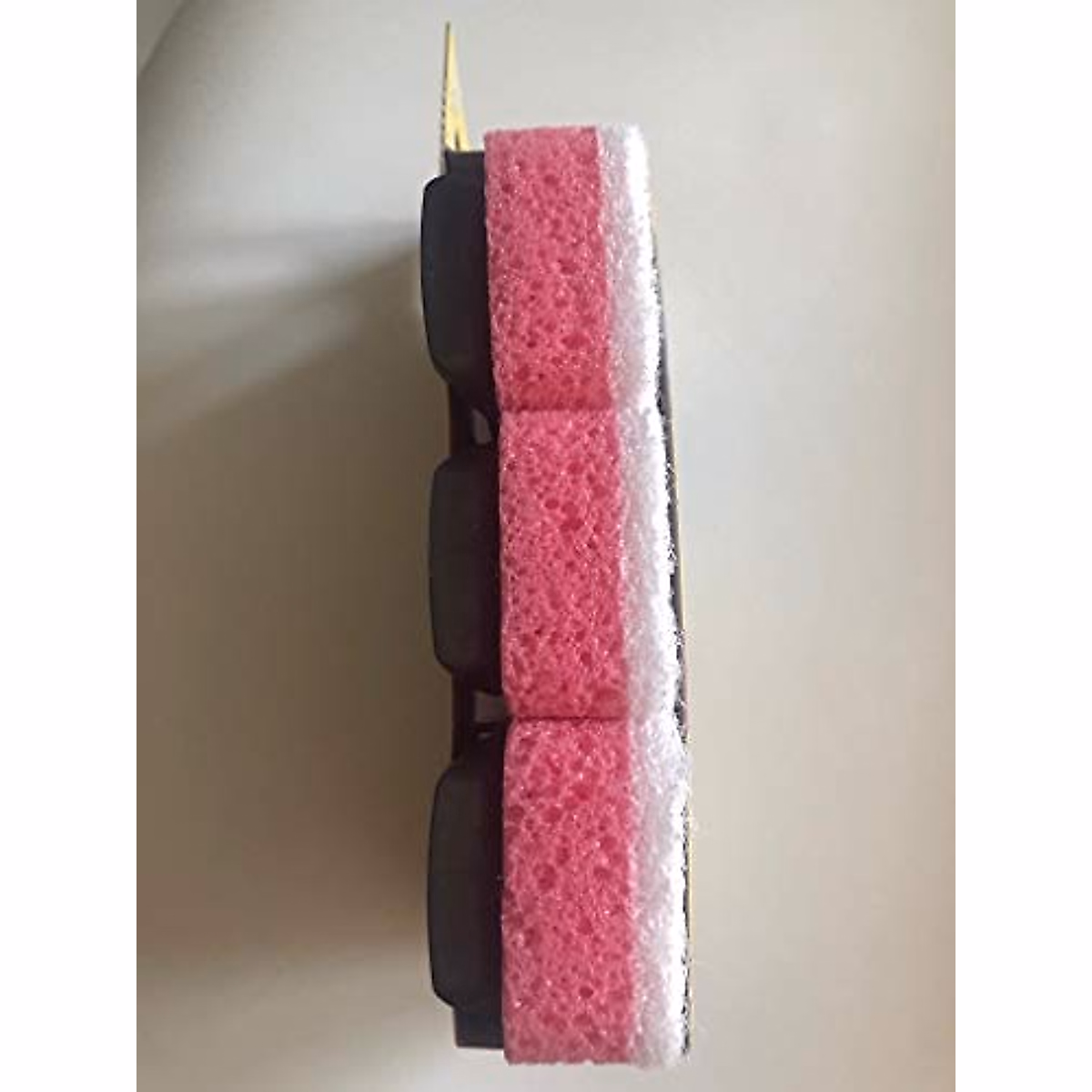 9x White Non-Scratch Dishmatic Refill Sponges from Caraselle