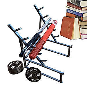 Barbell Holder Pen Organizer, New Squat Rack Decorations with Weights and Barbells, Creative Squat Rack Shape Pencil Stand, Stationery Container for School Supplies