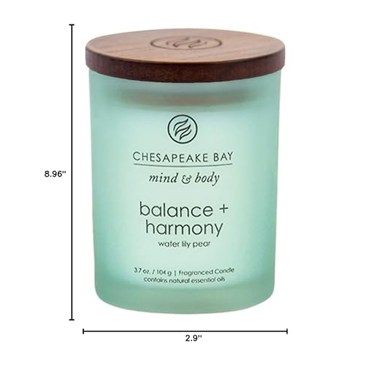 Chesapeake Bay Candle Peace + Tranquility, Balance + Harmony, Serenity + Calm Scented Candle Gift Set, Small Jar (3-Pack), Assorted