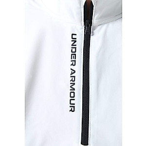 Under Armour Storm Evolution Daytona 1/2 Zip, White (100)/Black, Large