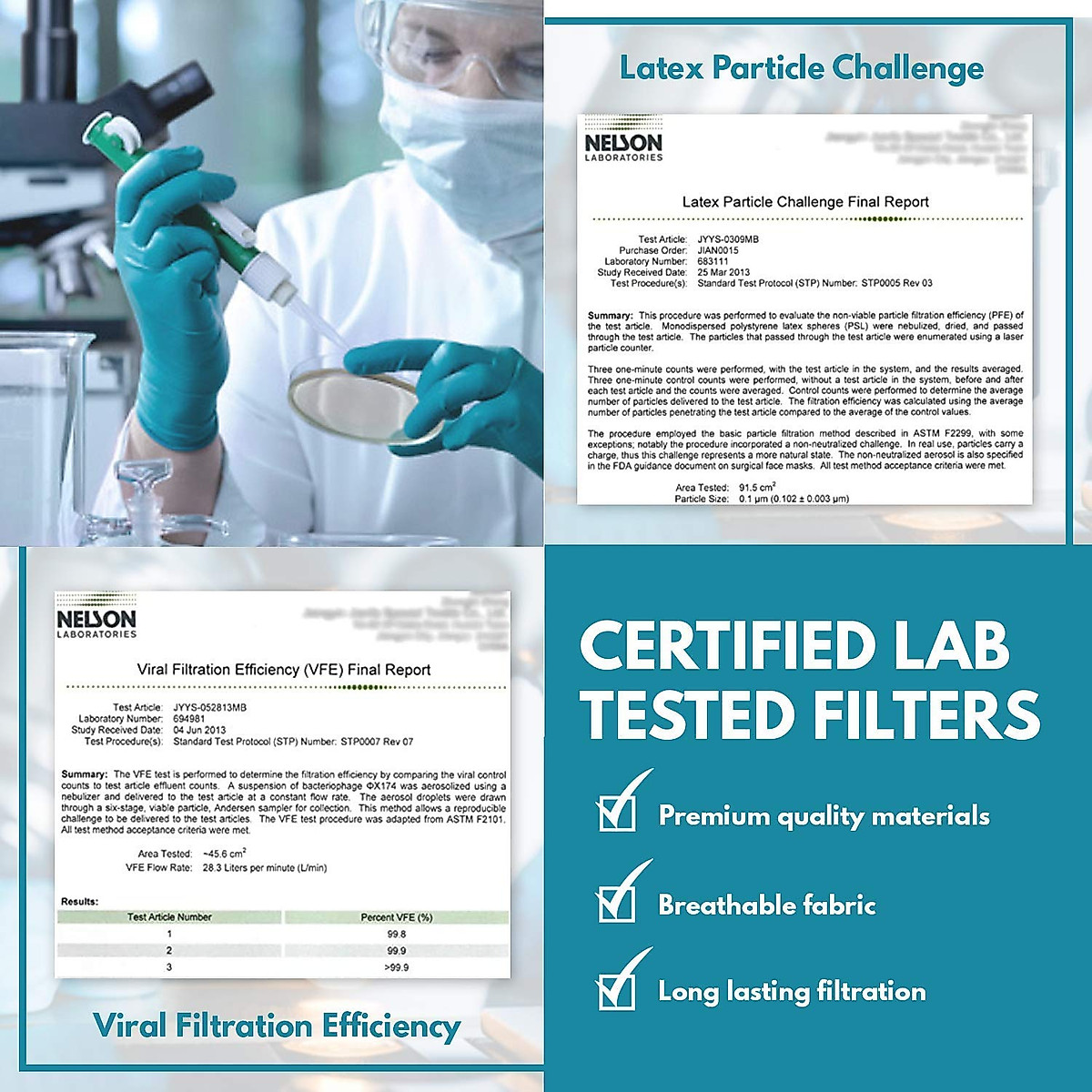 AIRNEX Set of 10 Activated Carbon PM2.5 Filters and 4 Exhaust Valves Replacement fit Most Dust and Pollution Masks in The Market