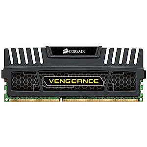 Corsair CMZ4GX3M1A1600C9 Vengeance 4GB (1x4GB) DDR3 1600 MHz (PC3 12800) Desktop Memory 1.5V