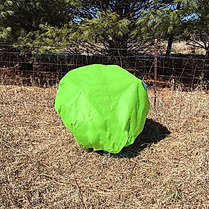 ANPHSIN 3 Pcs Green Plant Freeze Protection Covers- 39.3 × 19.6 Inch Horizontal Shrub Tree Plant Protection Wraps Covers Bags Frost Blanket with Drawstring for Winter Outdoor Garden Plants