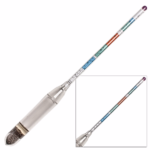 SP Bel-Art, H-B DURAC Triple Scale Beer and Wine Hydrometer, Polycarbonate (B61800-6000)