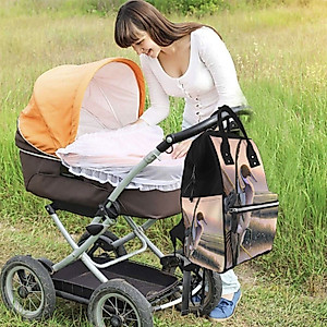 BBRItter Hunting Flying Wild Ducks Mummy Backpack Diaper Tote Bags Shoulder Nappy Bag Large Capacity For Baby Care, One Size