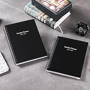 2024-2027 Monthly Planner/Calendar - 3 Year Monthly Planner 2024-2027, Jul 2024 - Jun 2027, 6.3" x 8.4", 36 Monthly Planner with Tabs, 30 Notes Pages, Double-side Pocket, Holidays