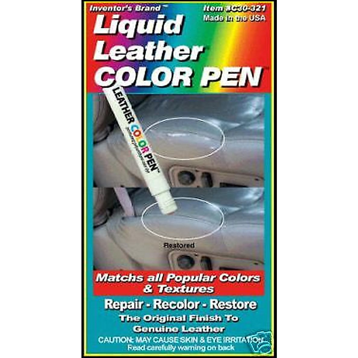 Liquid Leather Color Pen- Red Pen