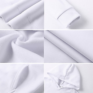 Vesnish Unisex Backwoods Hoodie - Casual Pullover Sweatshirt with Hat (khaki, XL)