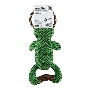 Outward Hound Scrunch Bunch Duck Interactive Plush Squeaky Dog Tug Toy