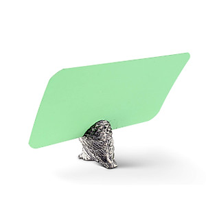 Vagabond House Pewter Owl Place Card Holder/Cheese Markers 1 inch Wide