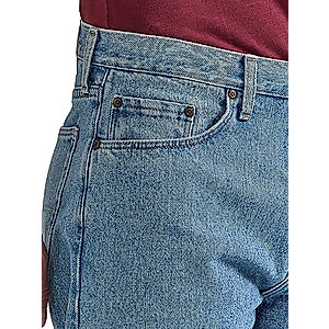Wrangler Authentics Men's Classic Relaxed Fit Five Pocket Jean Short, Light Stonewash, 38