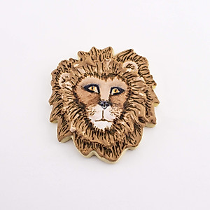 Lion Face Cookie Cutter, 3.5" Made in USA by Ann Clark