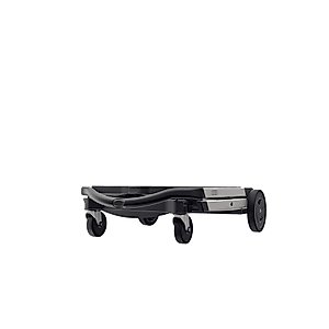 CLAX® The Original | Made in Germany | Multi Use Functional Collapsible Carts | Mobile Folding Trolley | Storage Cart Wagon | Shopping Cart with 2 Storage Crates (Black)